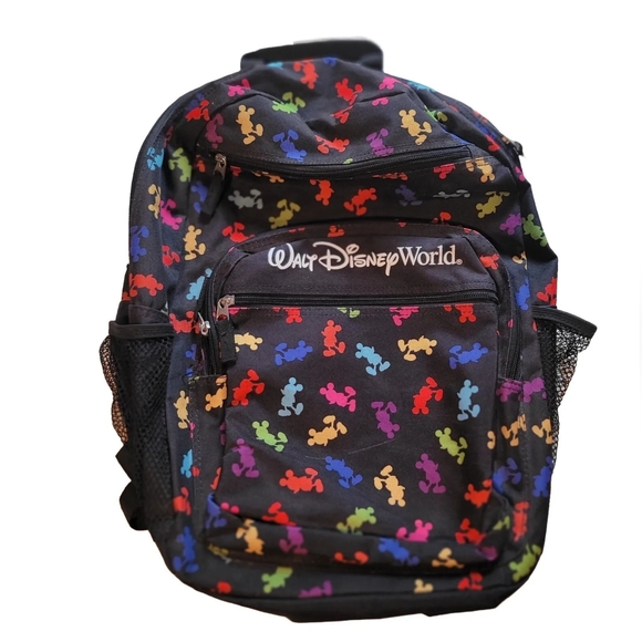 Disney | Accessories | Walt Disney World Mickey Mouse Multi Colored ...